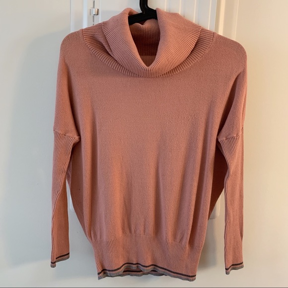 Wet Seal | Sweaters | Dusty Rose Pink Turtleneck Sweater | Poshmark